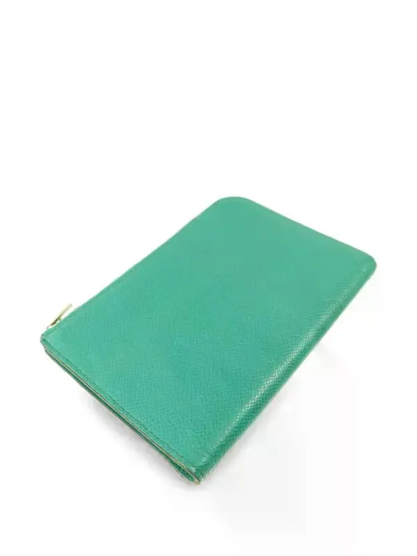 Hermès 2016 Leather Zipper Long Wallet