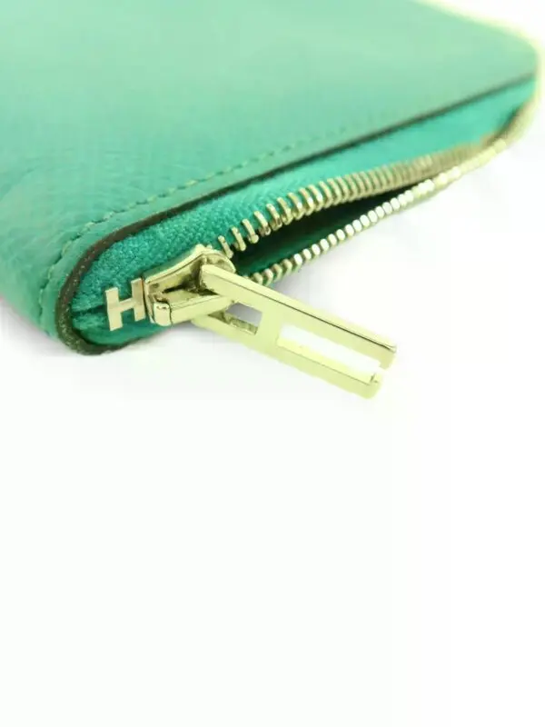 Hermès 2016 Leather Zipper Long Wallet