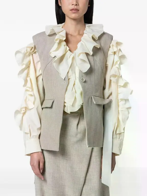MULLER OF YOSHIOKUBO Form Waistcoat