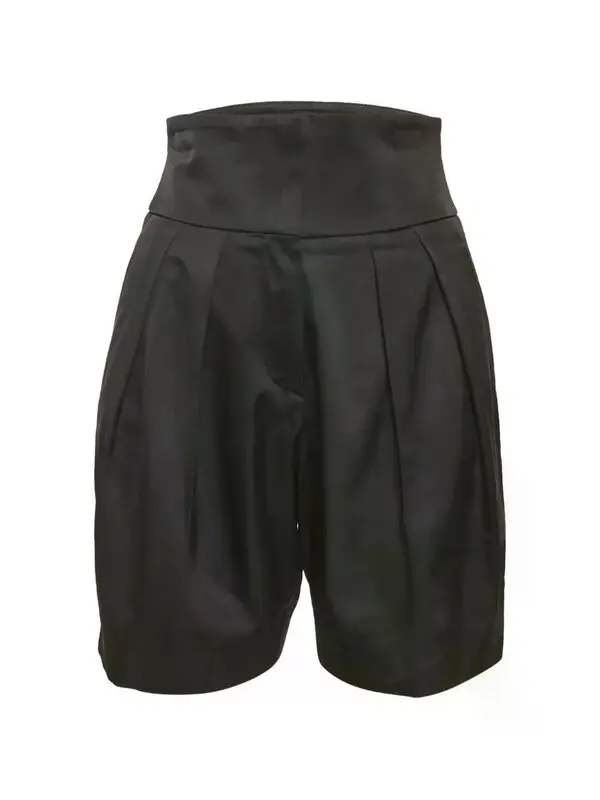 Emporio Armani High-waisted Pleated Shorts