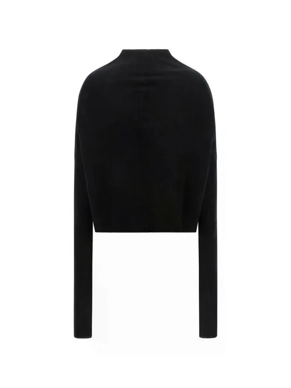 Rick Owens Tower Crater High-neck Sweater