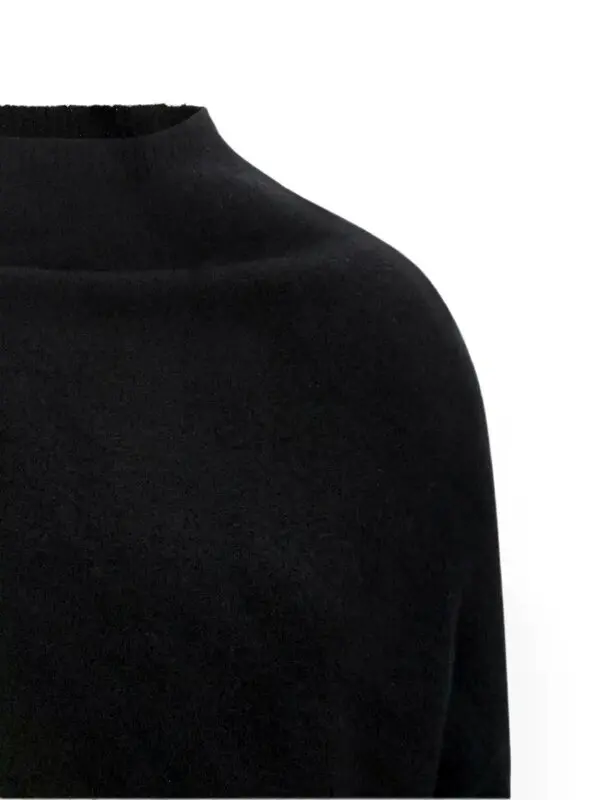 Rick Owens Tower Crater High-neck Sweater