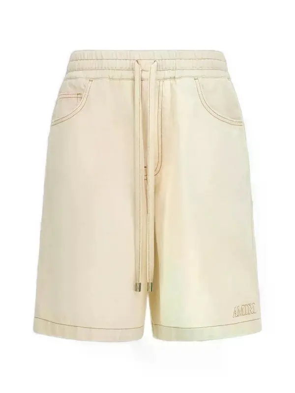 Amiri Logo-embroidered Drawstring Shorts