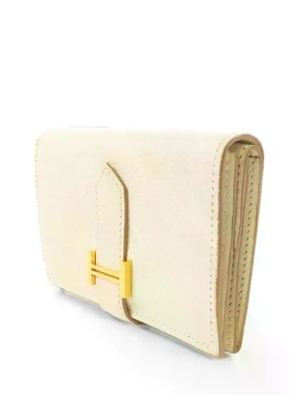 Hermès 2023 Mini Bearn Leather Wallet