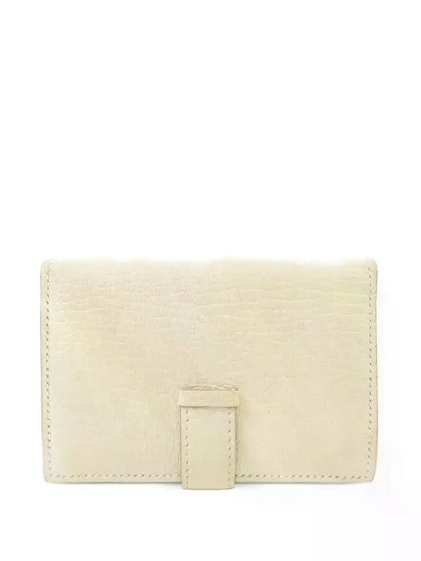 Hermès 2023 Mini Bearn Leather Wallet - Neutrals