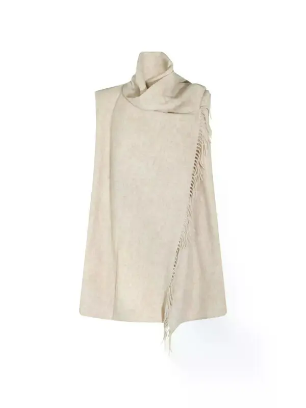 Fabiana Filippi Sleeveless Fringed Waistcoat