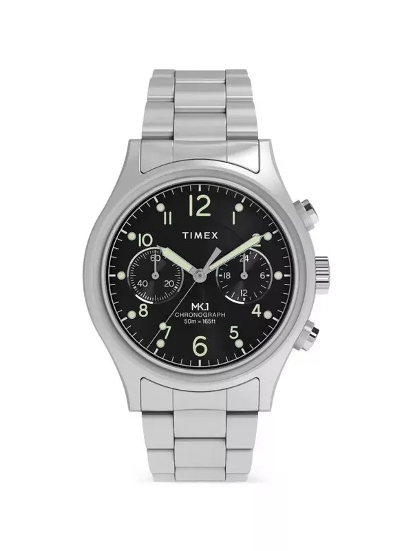 TIMEX Mk1 Chronograph 40mm Watch - Black