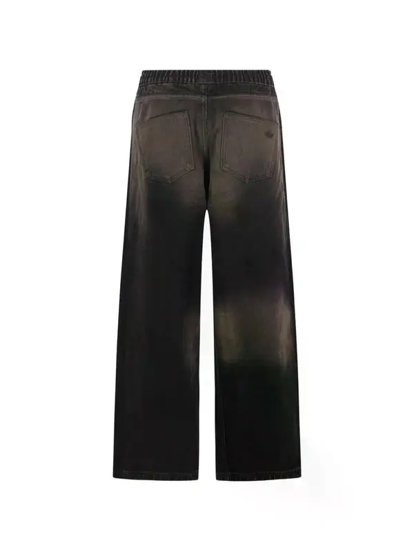 Adidas X Avavav Faded-wash Jeans - Grey