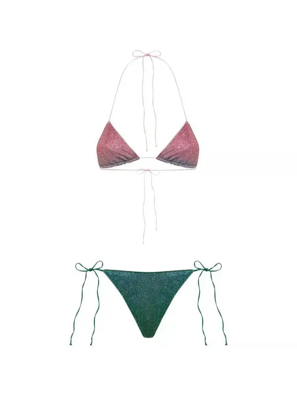 Oseree Glitter Effect Bikini