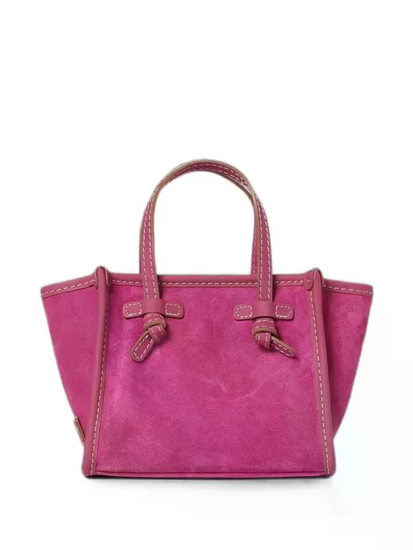 GIANNI CHIARINI Small Marcella Suede Tote Bag