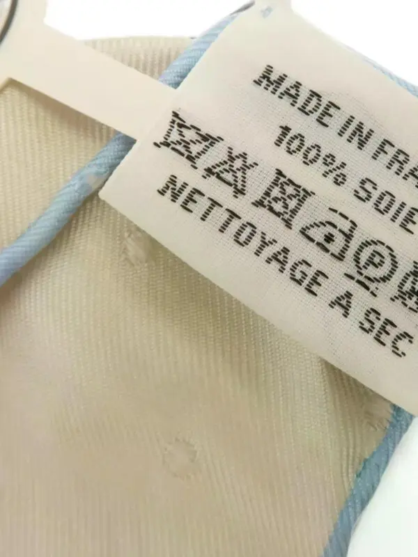 Hermès Bouclerie Moderne Plumetis Printe Silk Scarf