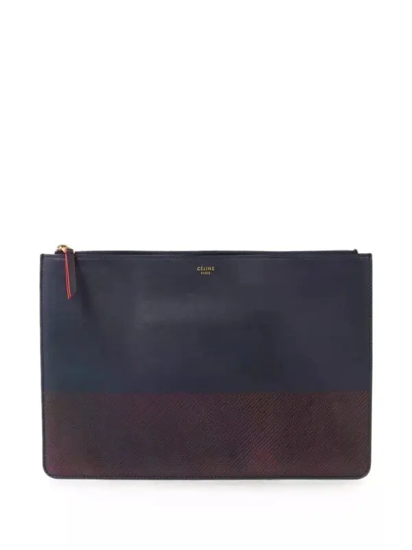 Celine Perforated Detail Clutch Bag