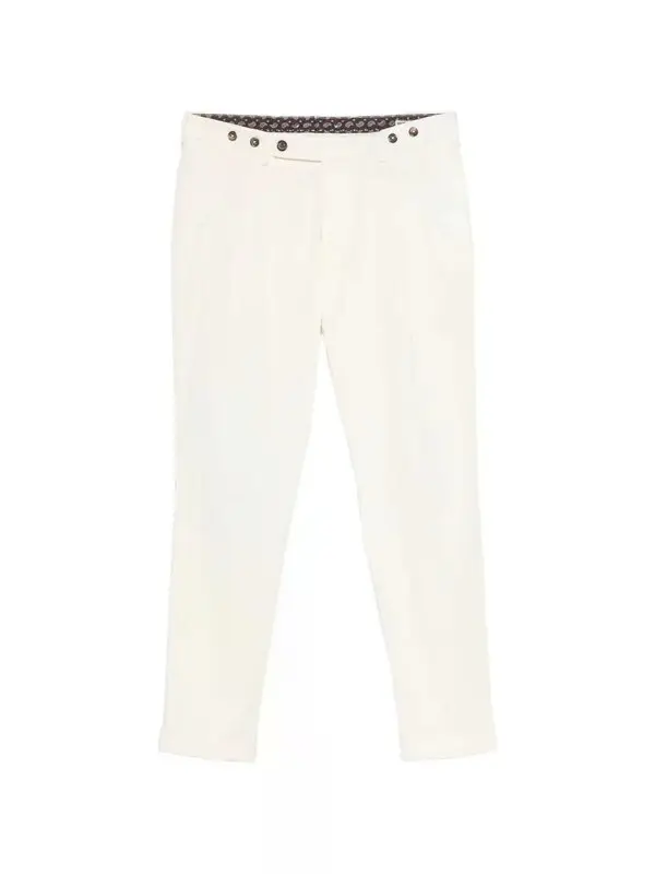 BERWICH Pleated Button-detail Trousers