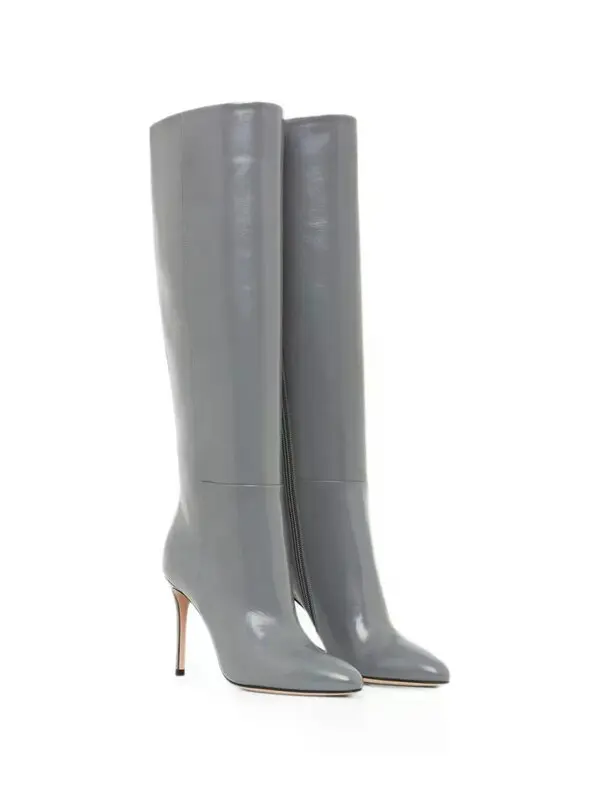 Giorgio Armani Pointed-toe Knee-high Boots