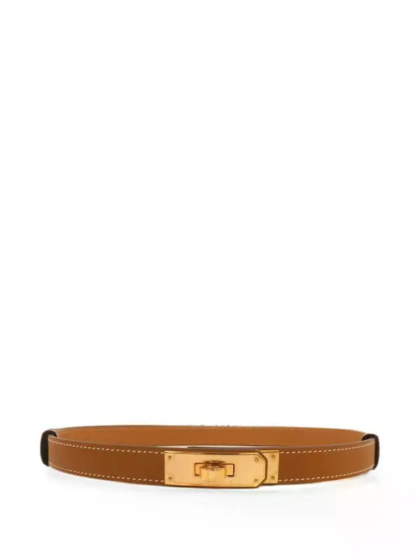 Hermès Kelly 18 Epsom-leather Belt - Neutrals