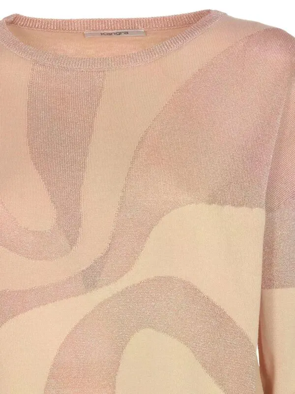 KANGRA Lurex Pattern Blouse