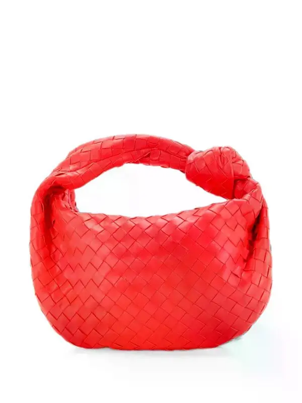 Bottega Veneta Jodie Teen Hobo Bag - Red