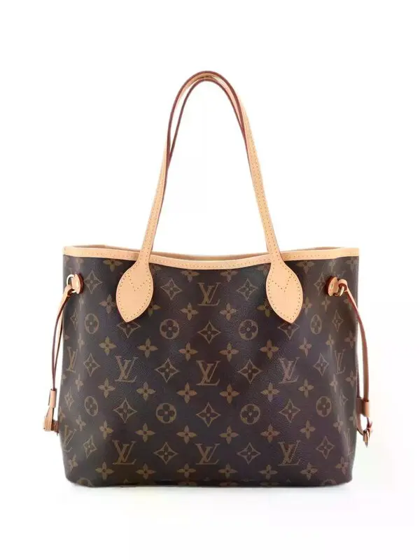 LOUIS VUITTON Neverfull Pm Monogram Canvas Tote Bag