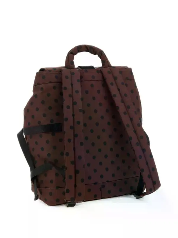 GANNI Polka-dot Backpack - Brown