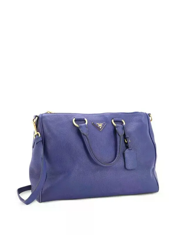 Prada Convertible Boston Bag - Blue