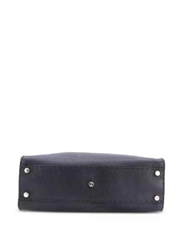 Fendi Selleria Peekaboo Satchel - Black