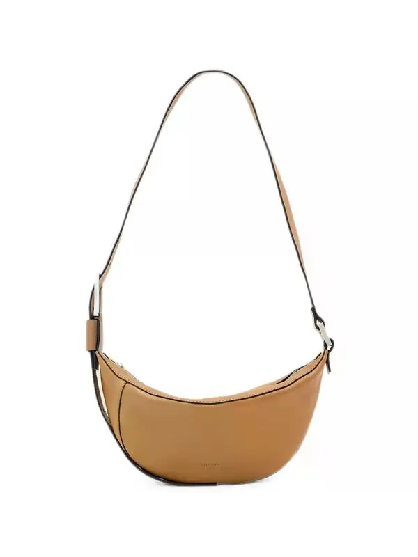 ALLSAINTS Buckle-strap Crescent Shoulder Bag