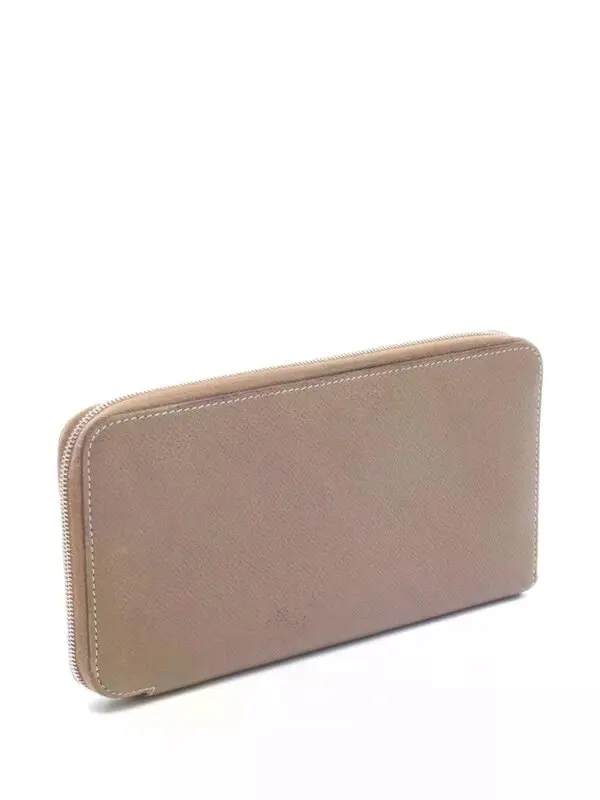 Hermès 2011 Azap Zip-up Wallet - Neutrals