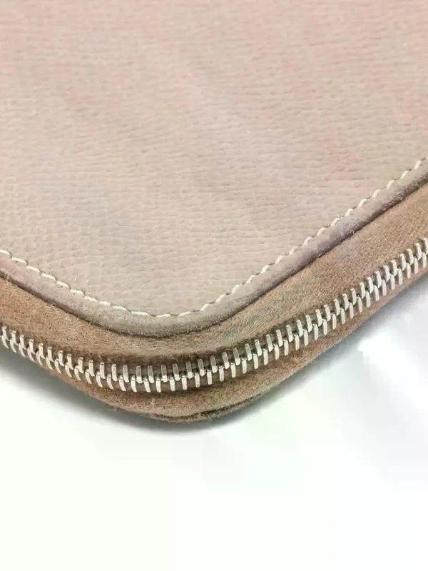 Hermès 2011 Azap Zip-up Wallet - Neutrals