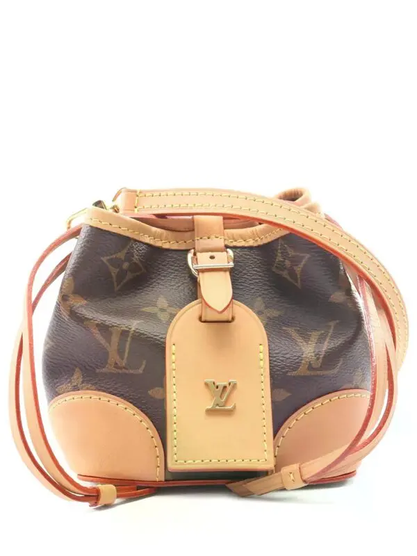LOUIS VUITTON Monogram Canvas Noe Perth Shoulder Bag - Brown
