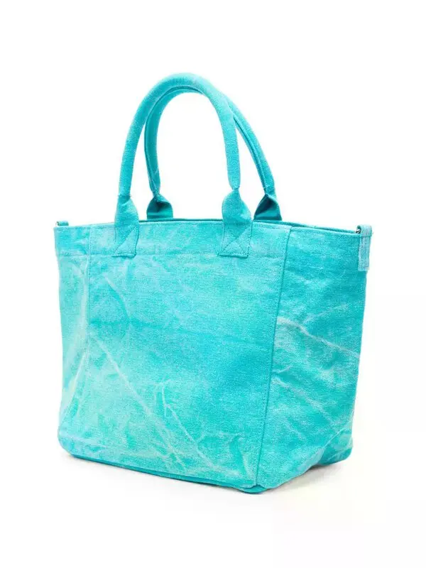 GANNI Logo-print Tote Bag