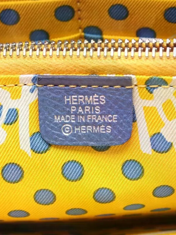 Hermès 2018 Azap Wallet - Blue