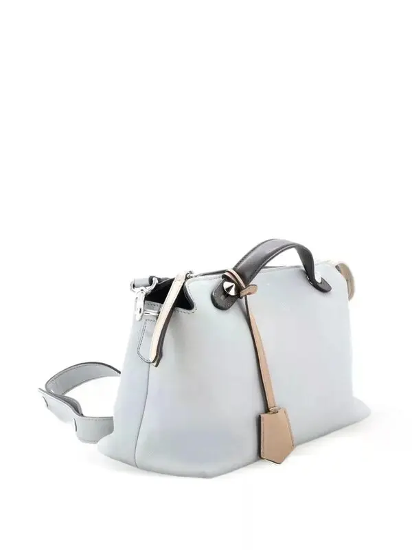 Fendi Calfskin Medium Satchel - Grey