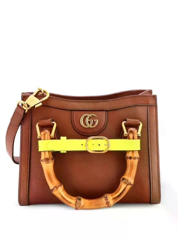 Gucci Diana Mini Tote Bag - Brown