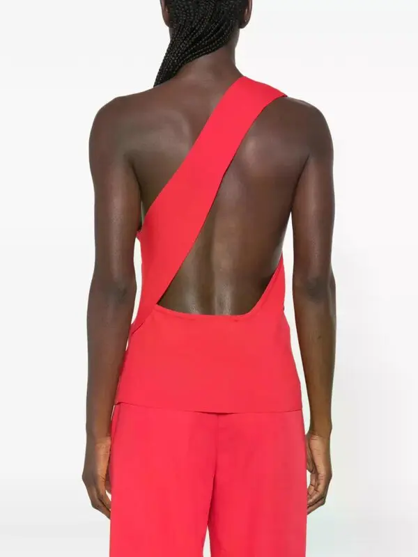 VICOLO One-shoulder Backless Top