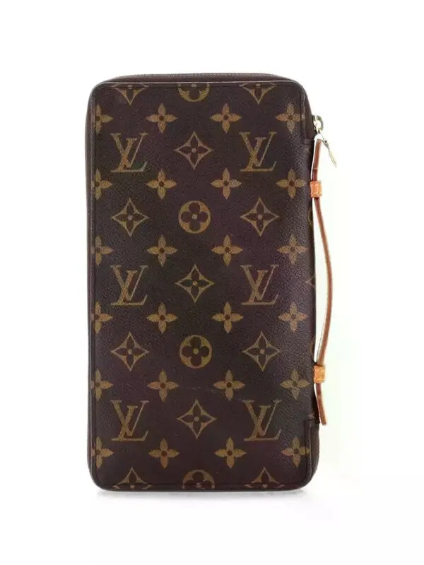 LOUIS VUITTON Organizer De Voyage Travel Wallet Monogram Canvas Small Wallets