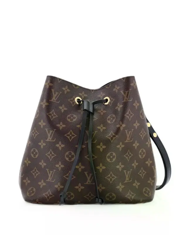 LOUIS VUITTON Neonoe Monogram Canvas Mm Bucket Bag - Black