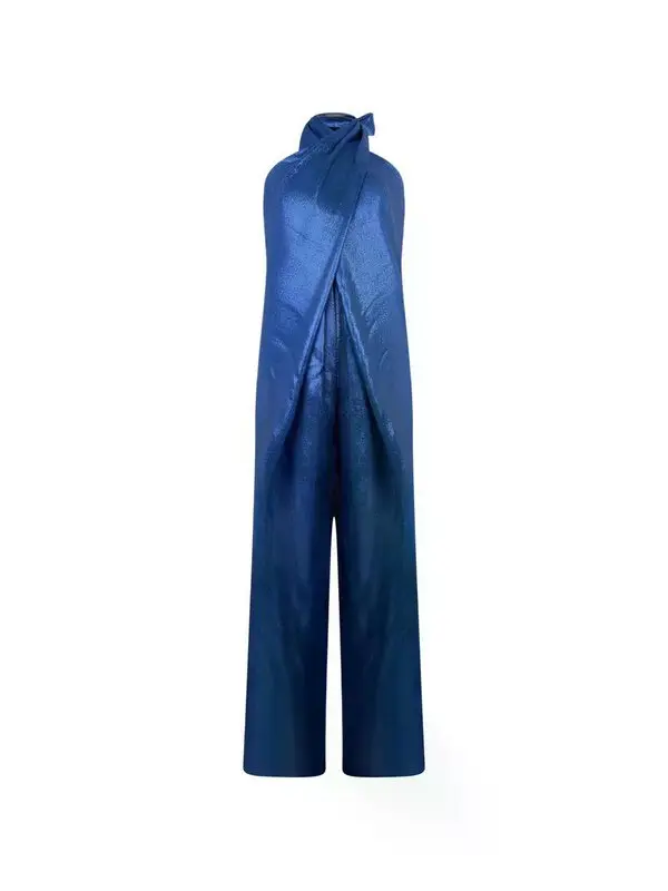 Alberta Ferretti Sleeveless Jumpsuit - Blue