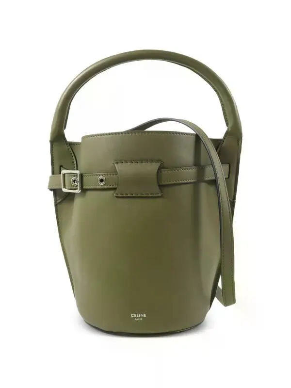 Celine Nano Big Bag Bucket Bag - Green