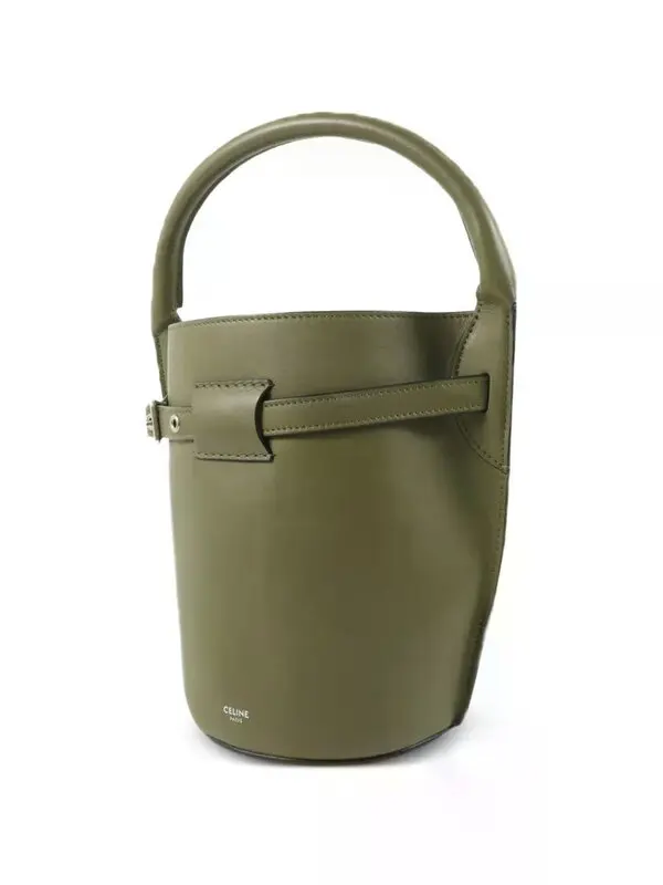 Celine Nano Big Bag Bucket Bag - Green