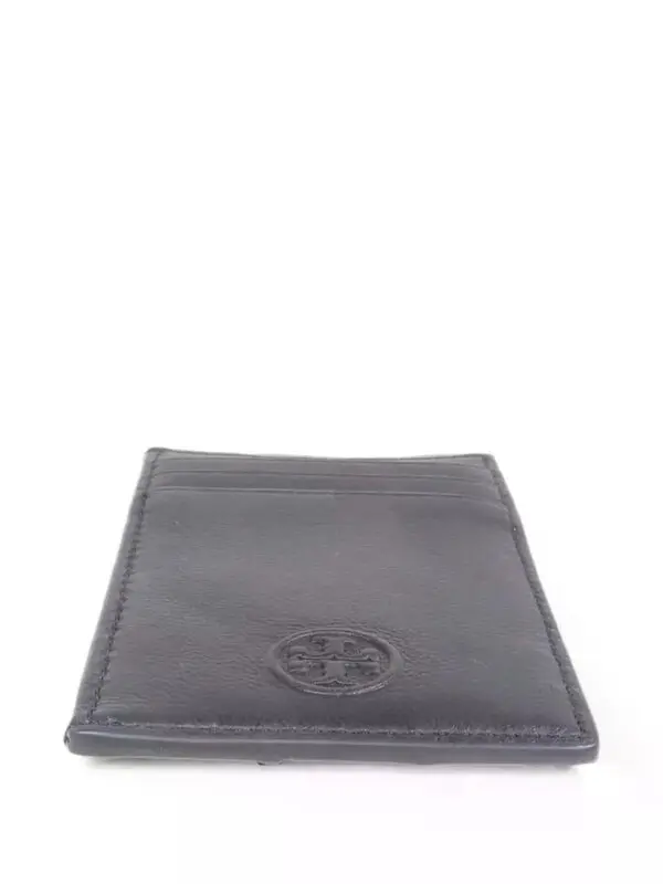 Tory Burch Quilted Logo-embossed Card Holder