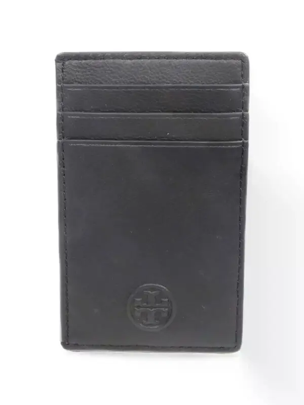 Tory Burch Quilted Logo-embossed Card Holder