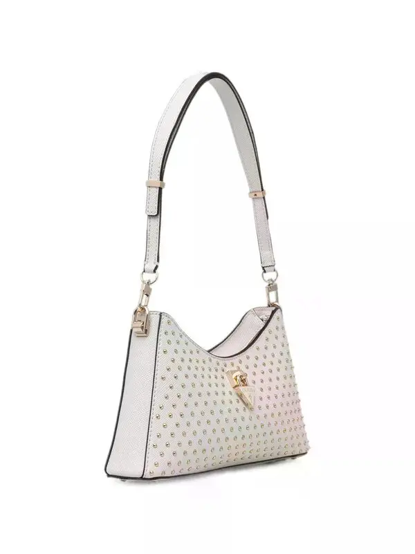Guess Patsie Stud-embellished Logo-plaque Tote Bag