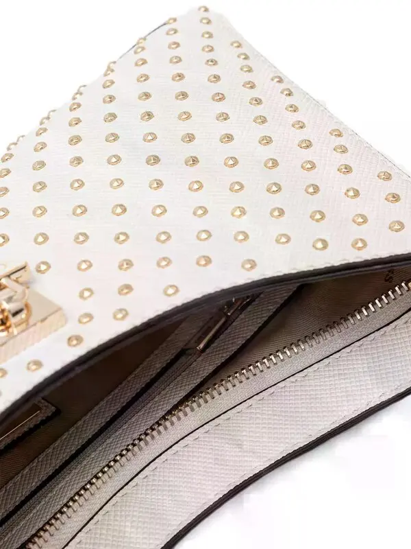 Guess Patsie Stud-embellished Logo-plaque Tote Bag