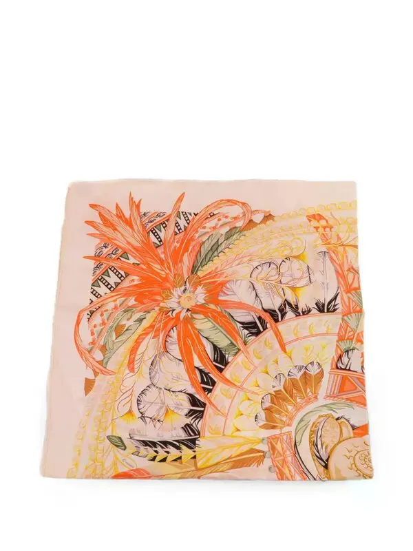 Hermès Danse Pacifique Square-shape Scarf