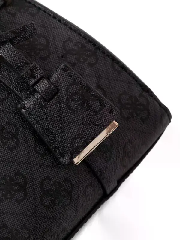Guess Logo Print Shoulder Bag