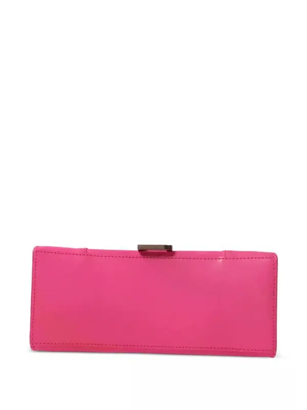 Balenciaga Hourglass Leather Tote Bag - Pink