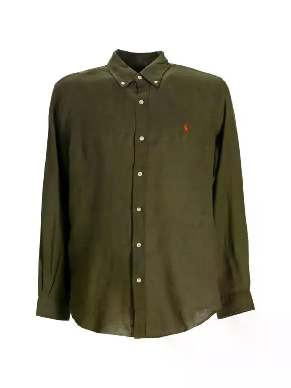 Polo Ralph Lauren Embroidered-logo Button-down Shirt