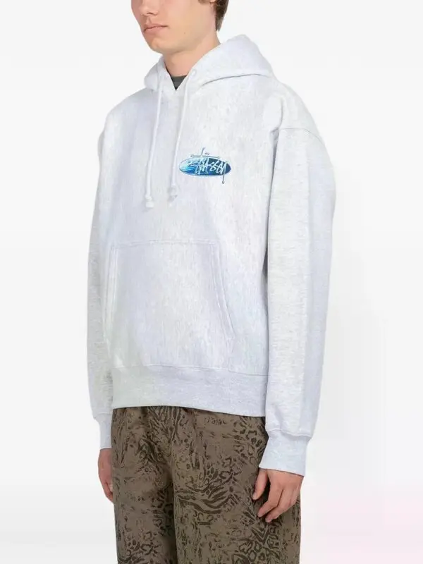 StÜssy Logo Print Hoodie