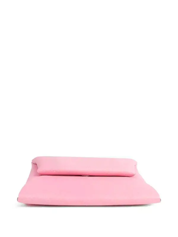 Hermès 2011 Bastia Leather Coin Wallet - Pink
