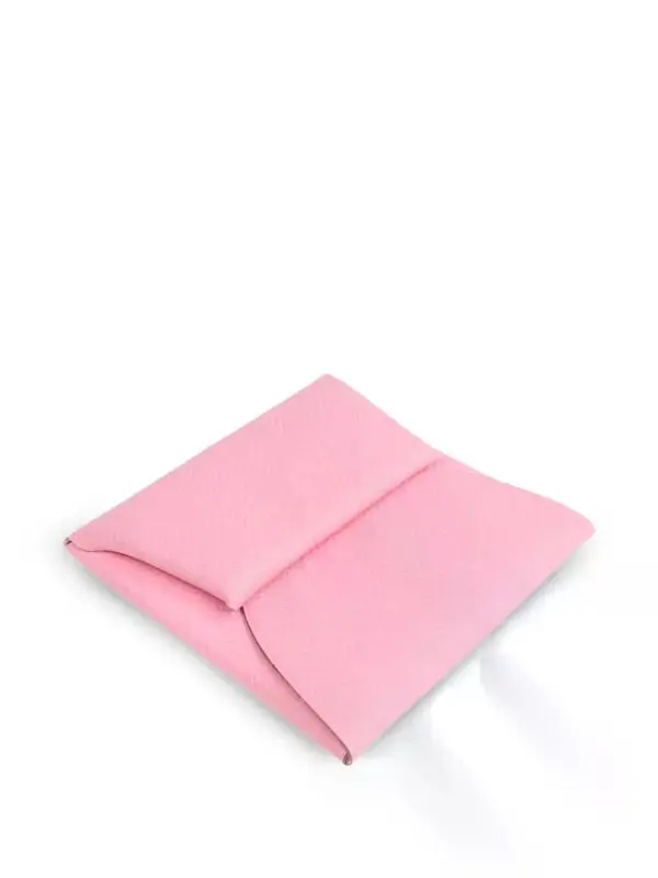 Hermès 2011 Bastia Leather Coin Wallet - Pink